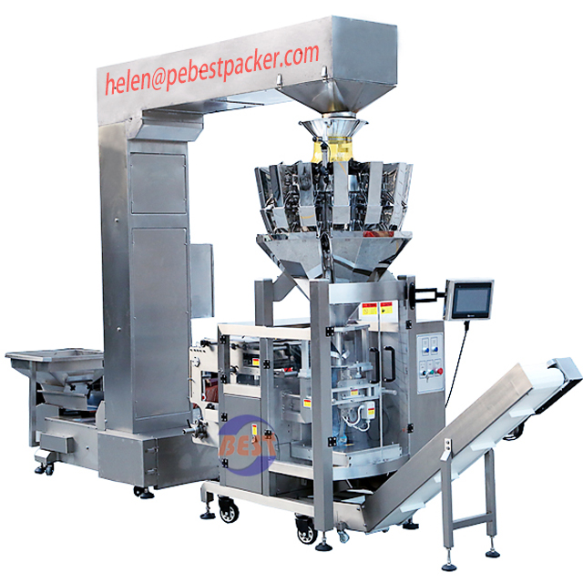 Bulk Weigh Filling Packing Machine Namkeen Frymes Lollipop Packaging ...